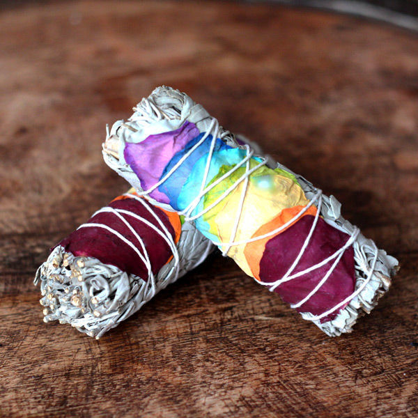 California White Sage Torch Salvia apiana Rose Petals | Oh Lou Lou! | 100% Organic Cosmetics ...